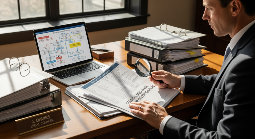 Case Study (Educational): A Timeline Example of How a Georgia Med Mal ...